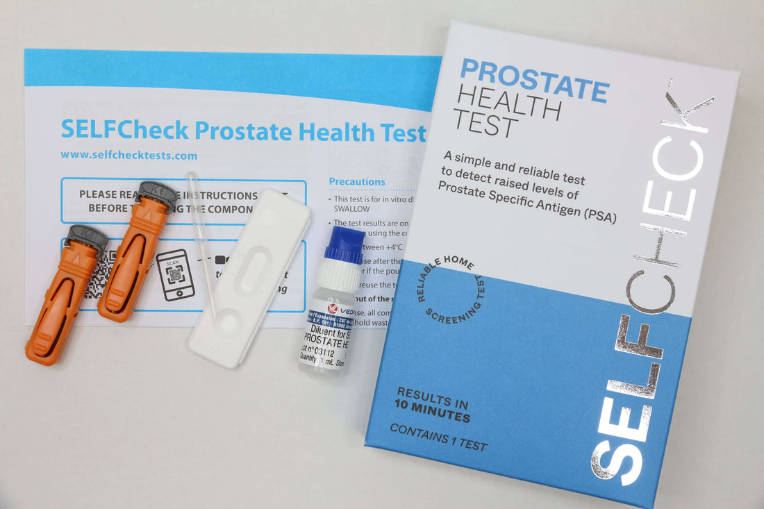 SELFCHECK PSA Self-Test Kit | Prostate Health | Results in 10 Minutes