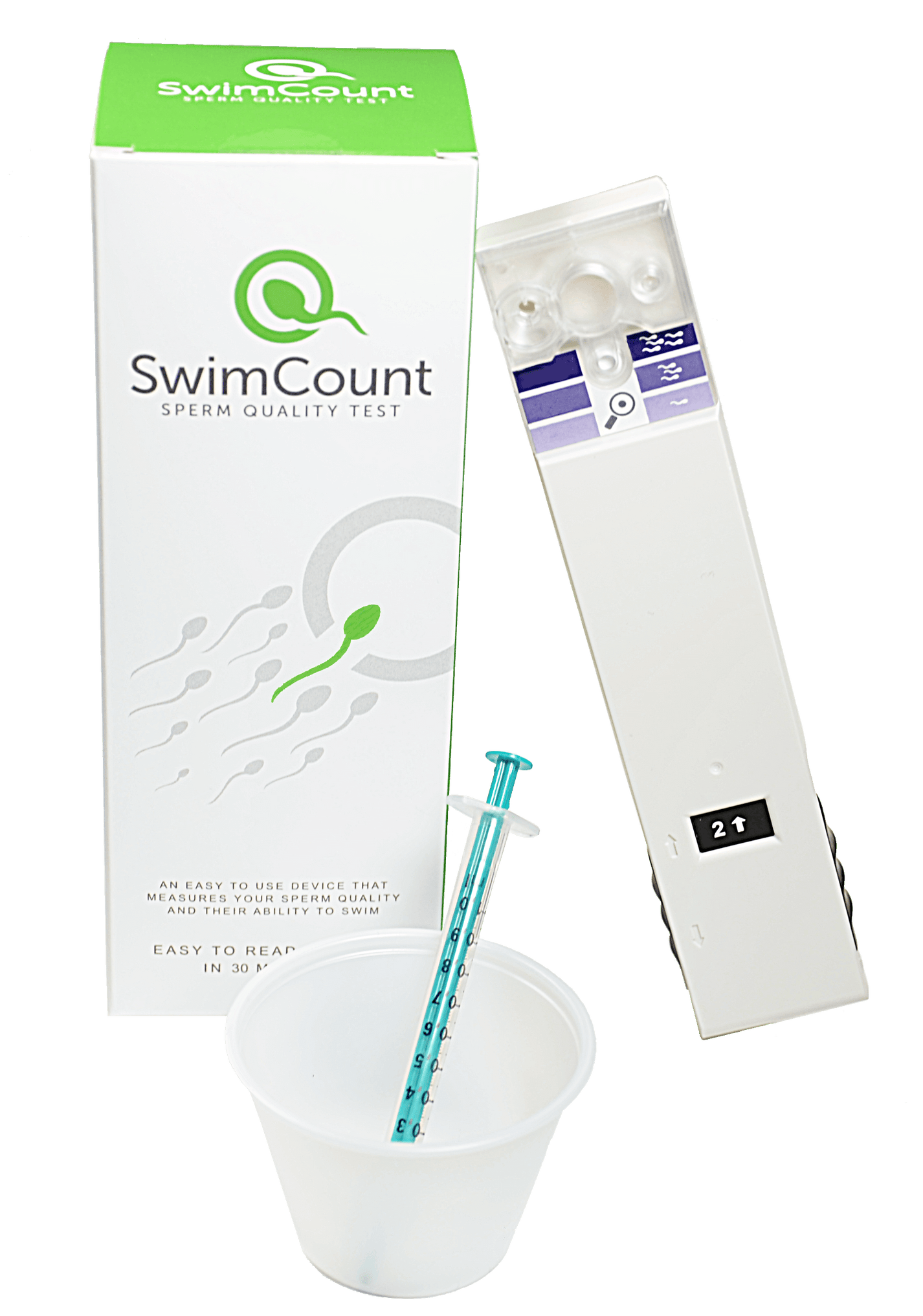 SwimCount Sperm Test Kit | Male Fertility Test – SELFCHECK